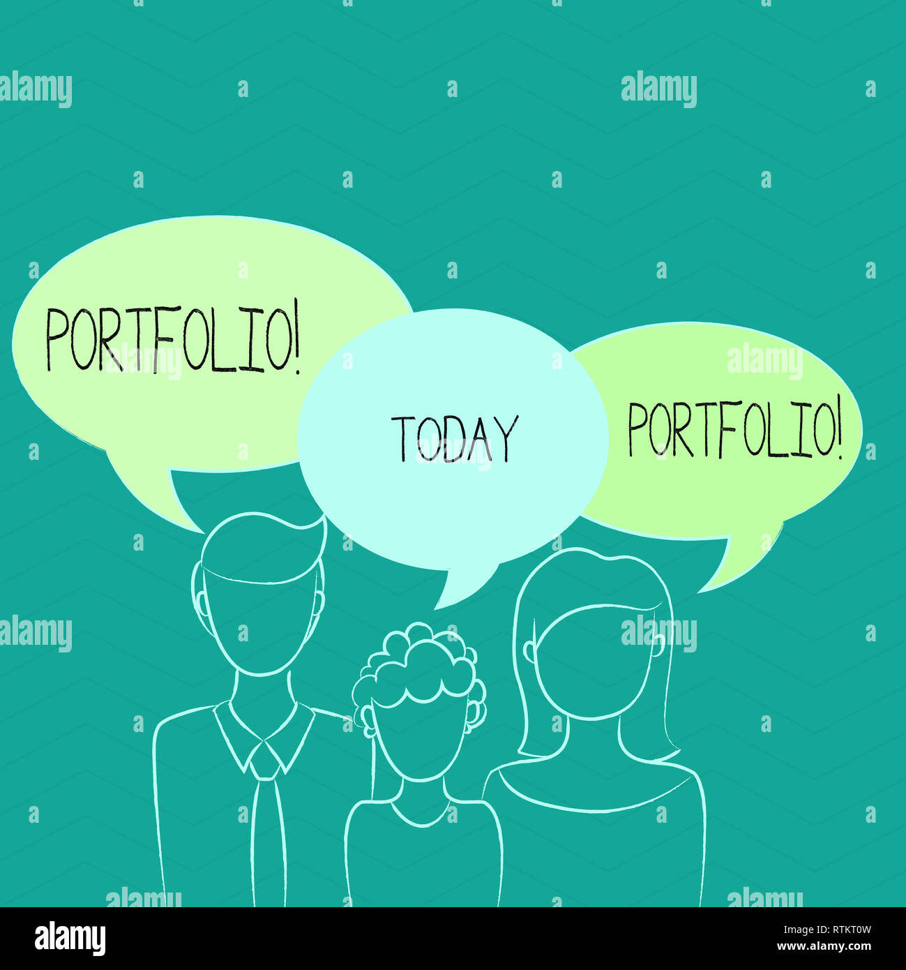 Word writing text Portfolio. Business concept for Examples of work used ...