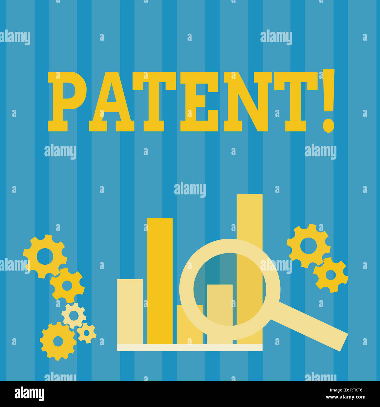 Handwriting text Patent. Concept meaning License that gives rights for ...