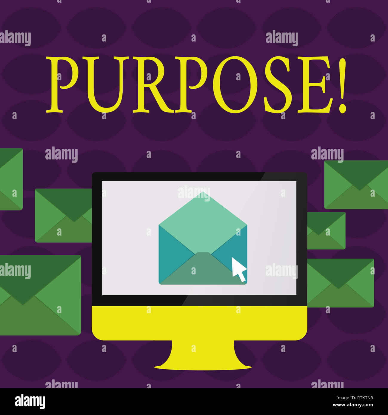 Text sign showing Purpose. Conceptual photo Reason for doing something ...