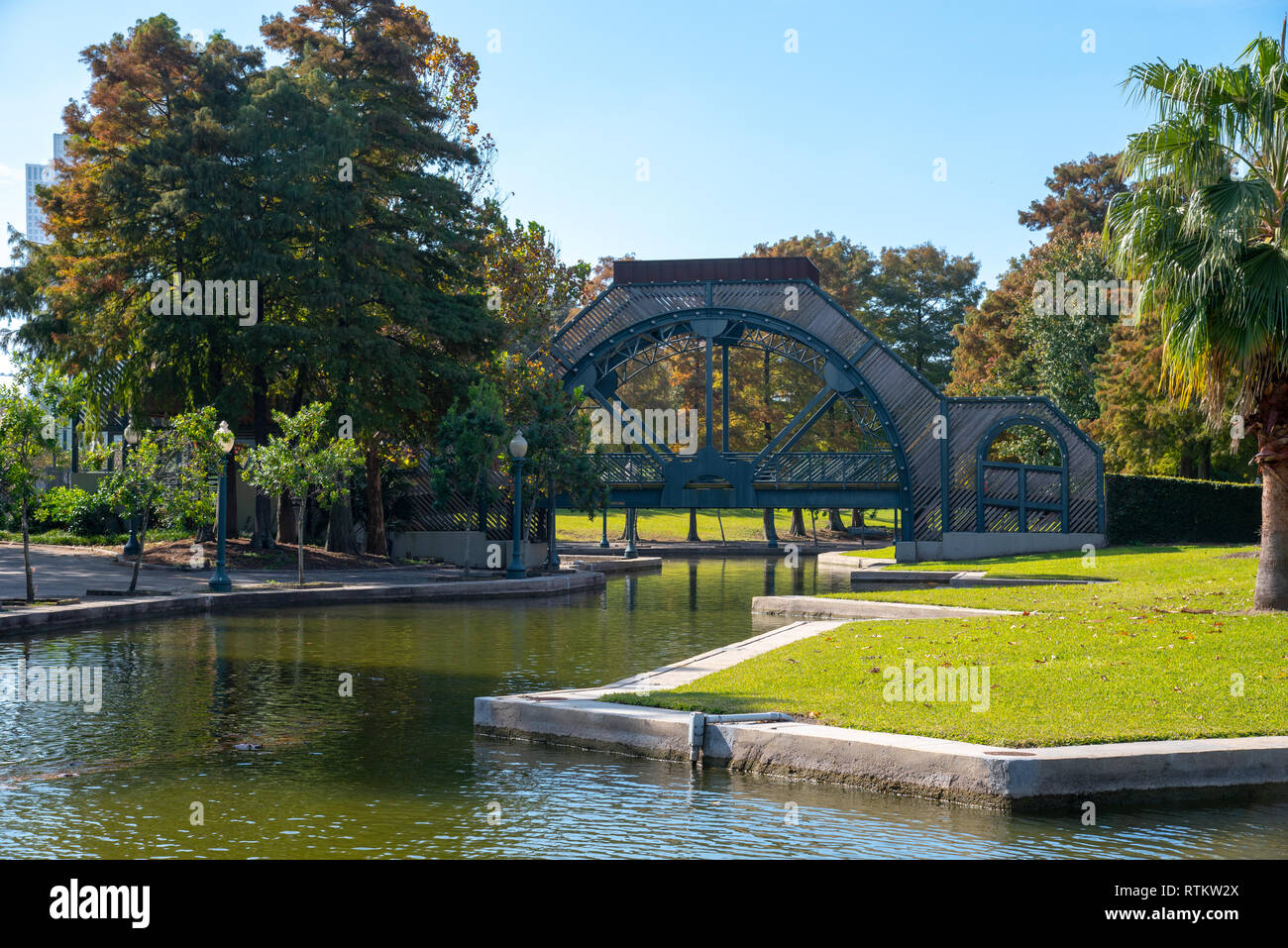 Louis Armstrong park located in the Treme neighborhood in New Orleans ...