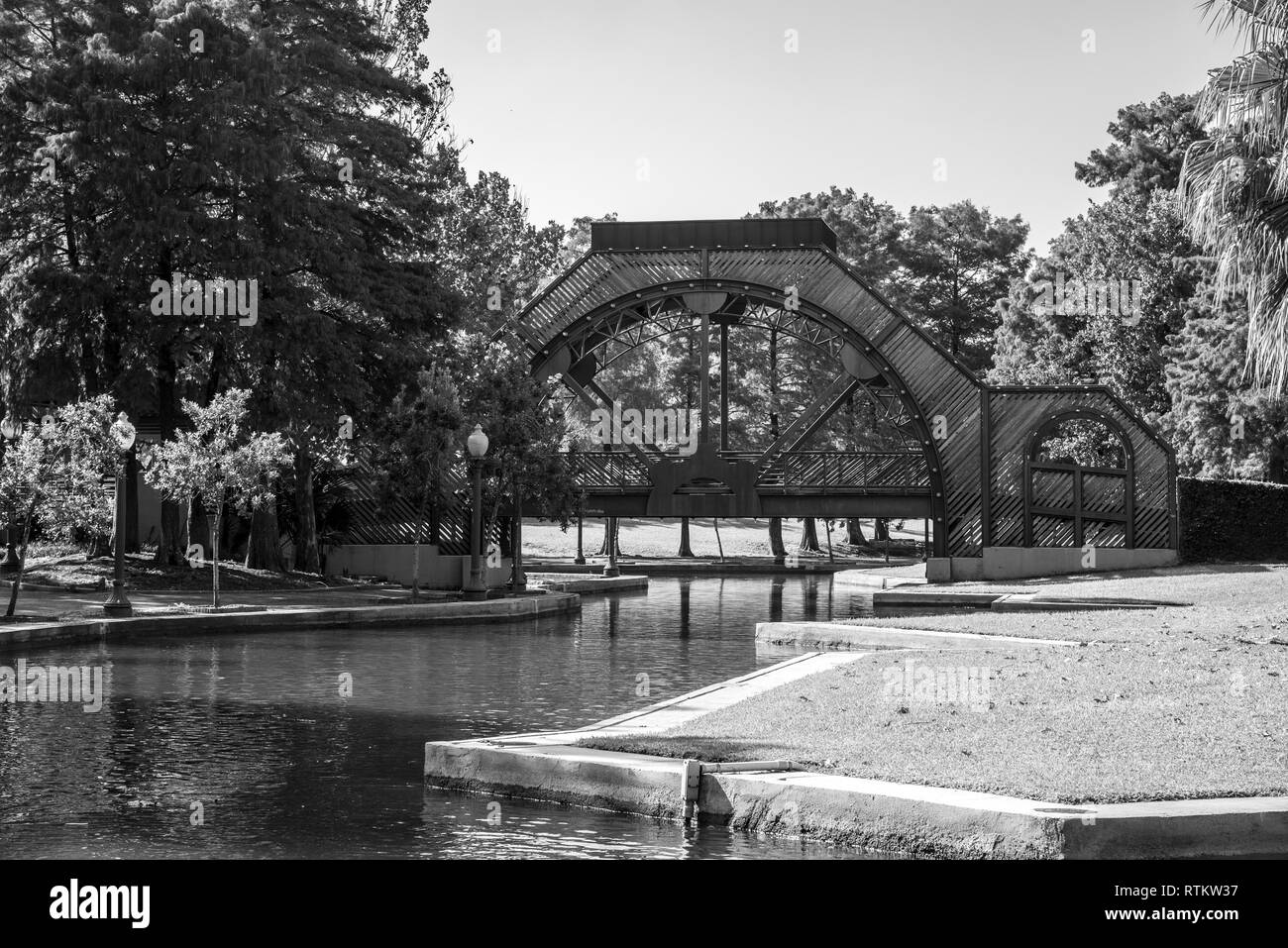 Louis Armstrong park located in the Treme neighborhood in New Orleans ...