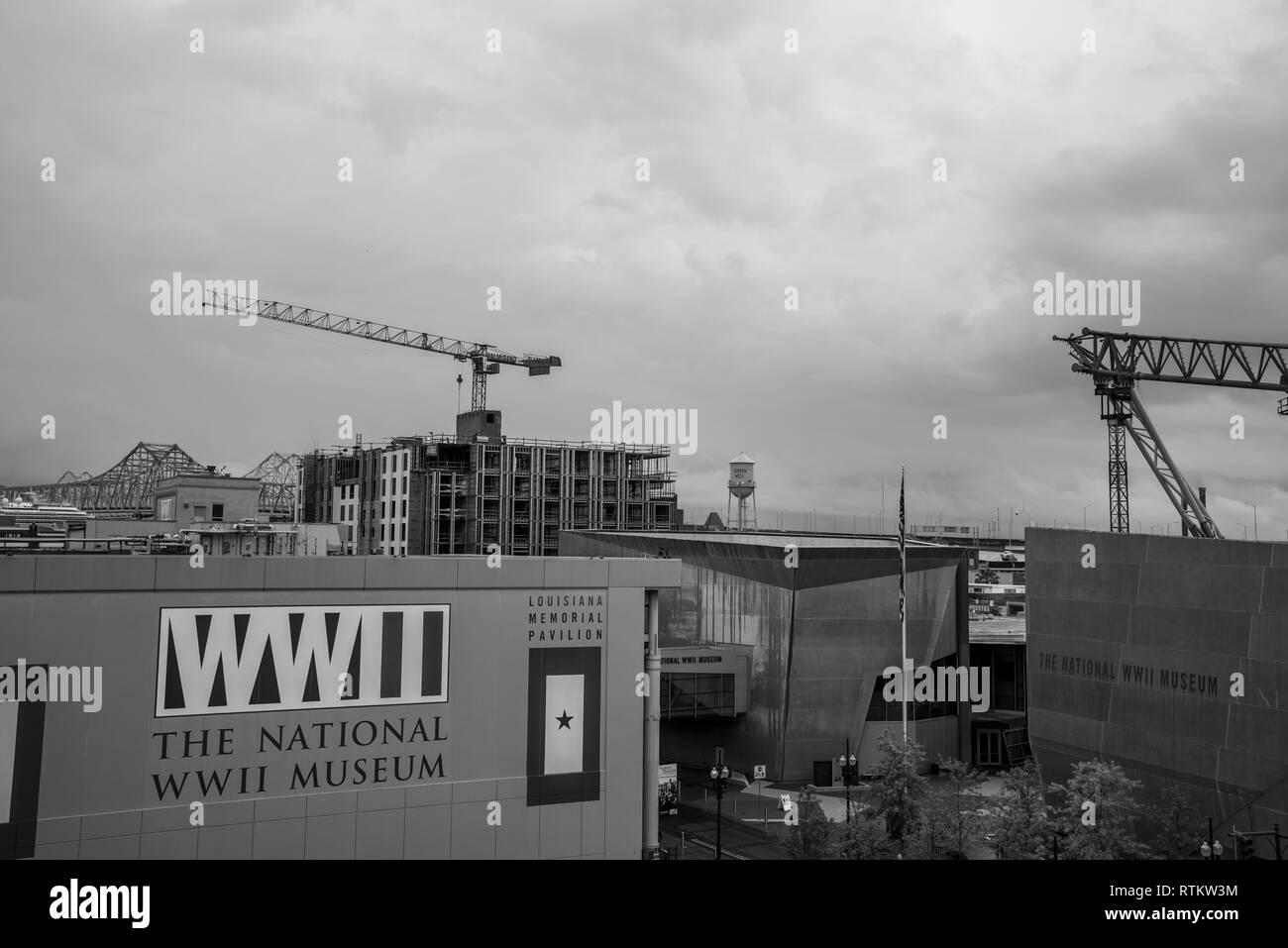 National WWII museum in New Orleans was funded in 2000 Stock Photo - Alamy