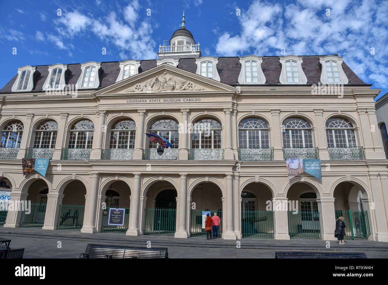 Jackson Square in New Orleans (USA) is National Historic Landmark since ...
