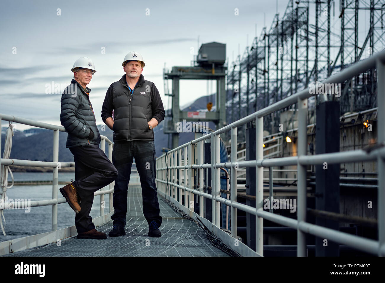 Steve Wright and John Stoll, the Utilitiy Department heads in charge of ...