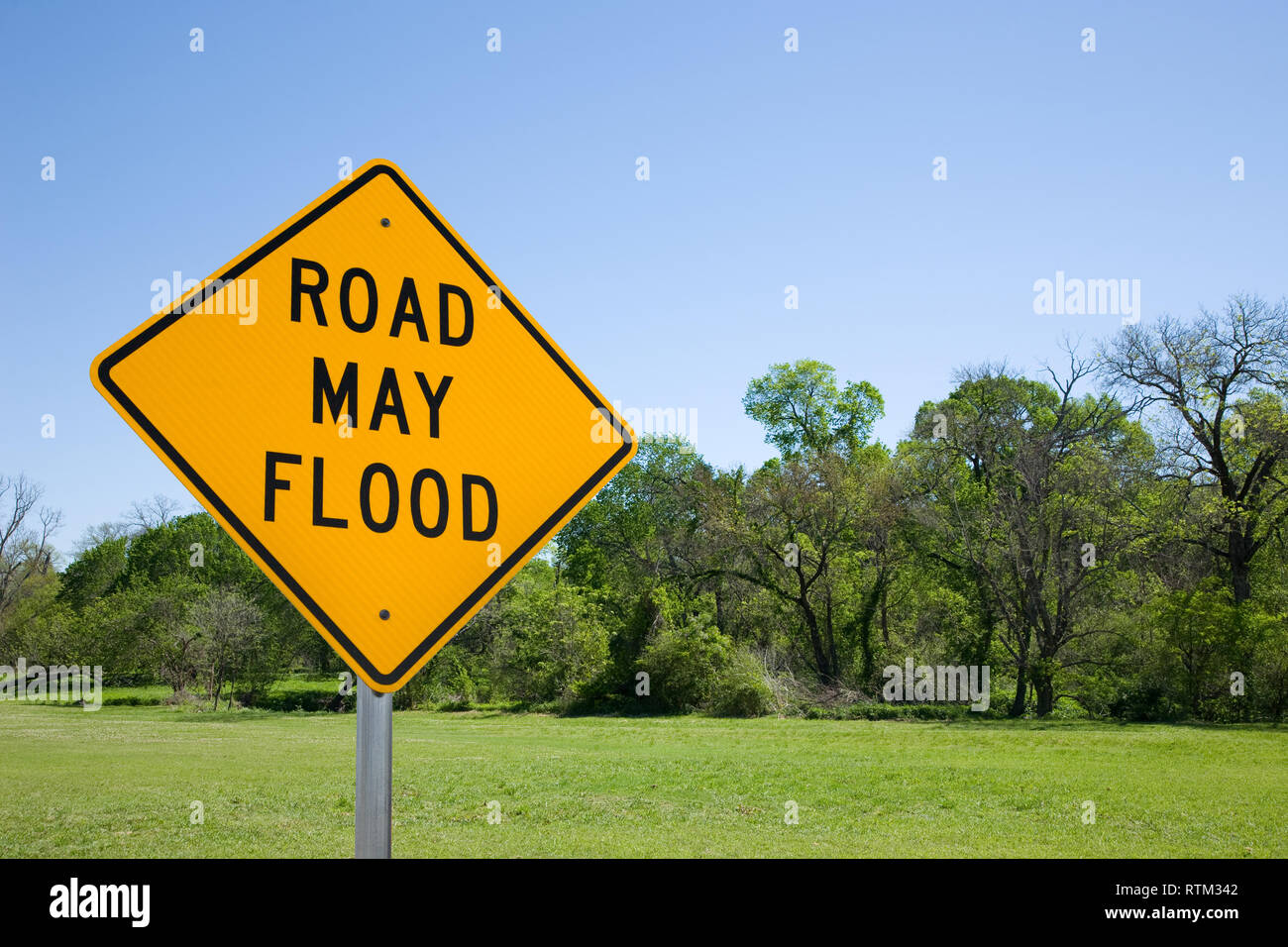 ROAD MAY FLOOD Stock Photo - Alamy