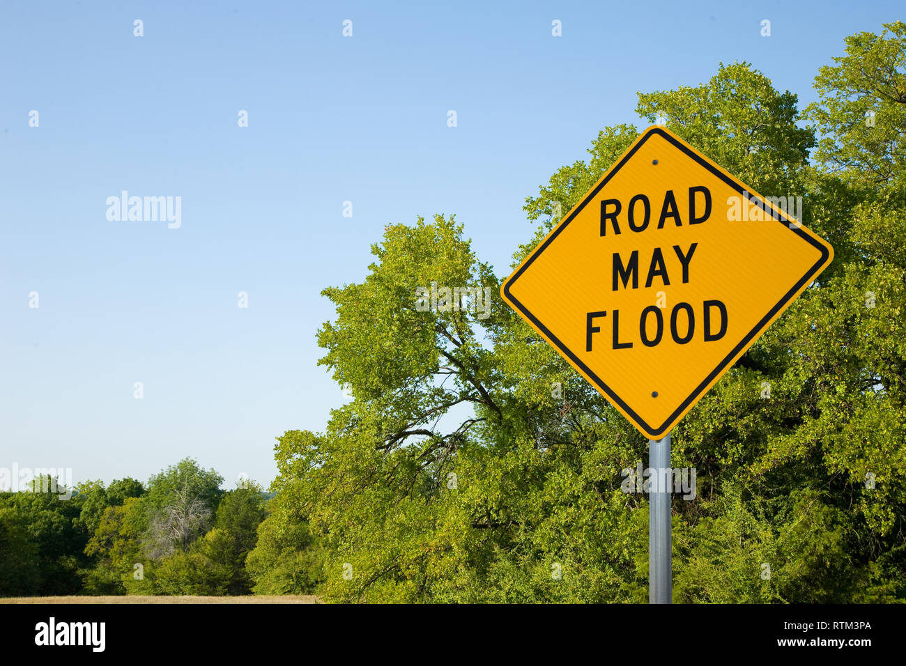 ROAD MAY FLOOD Stock Photo - Alamy