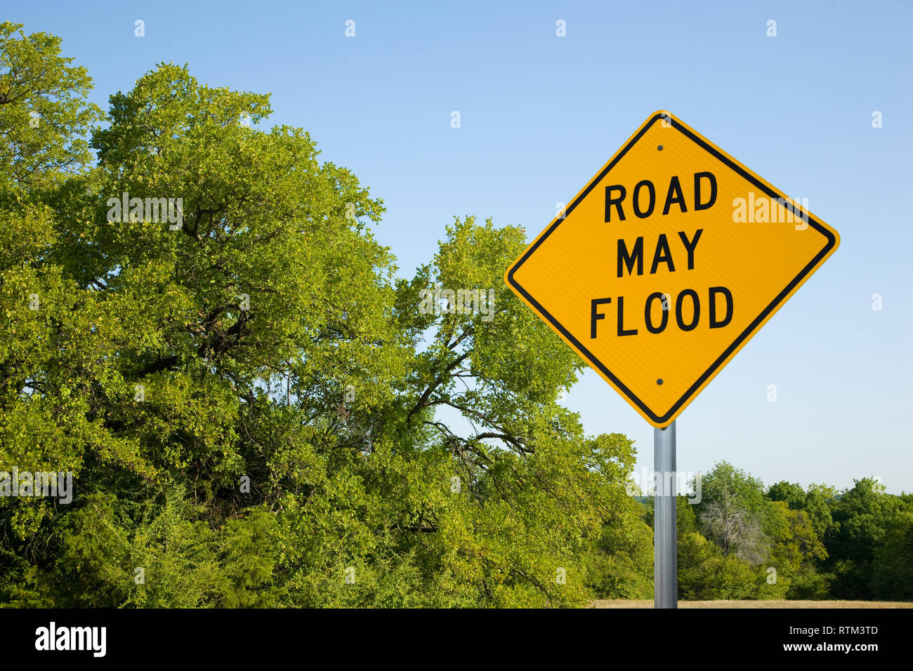 ROAD MAY FLOOD Stock Photo - Alamy