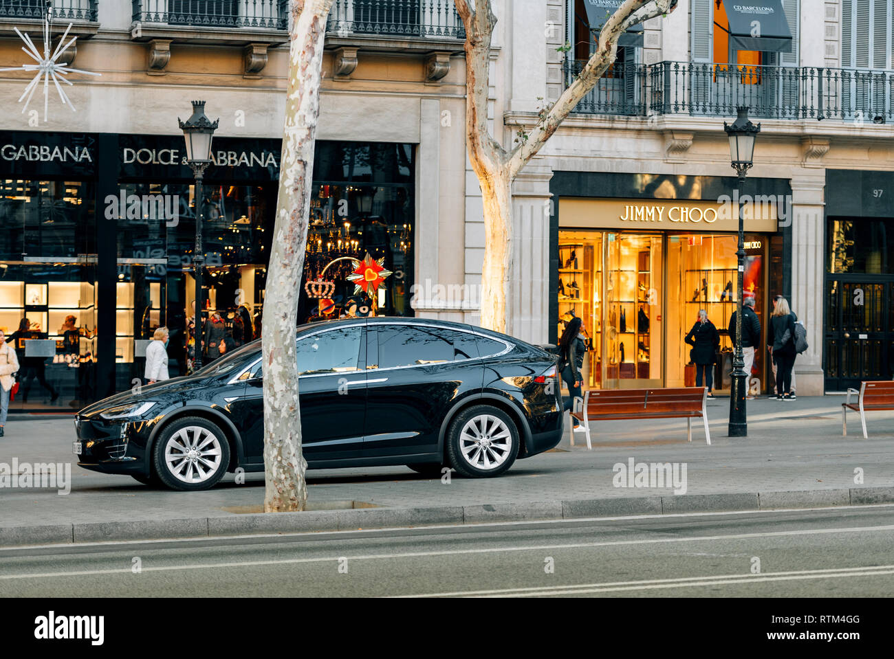 Tesla Electric Suv High Resolution Stock Photography and Images - Alamy