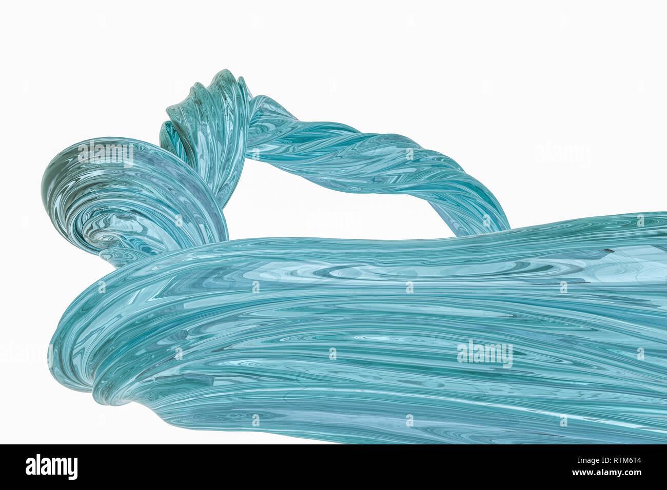 3d rendering, colorful transparent silk Stock Photo - Alamy