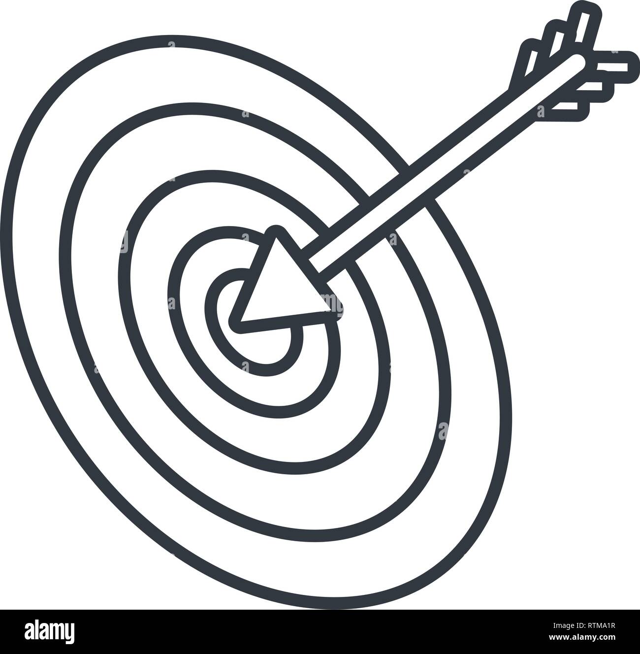 shooting target cartoon Stock Vector Image & Art - Alamy