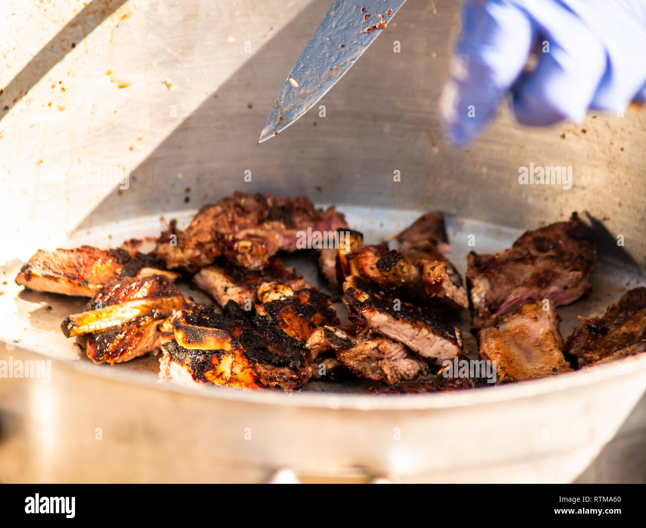 Meat butcher paper hi-res stock photography and images - Alamy