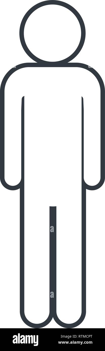 man pictogram cartoon Stock Vector Image & Art - Alamy