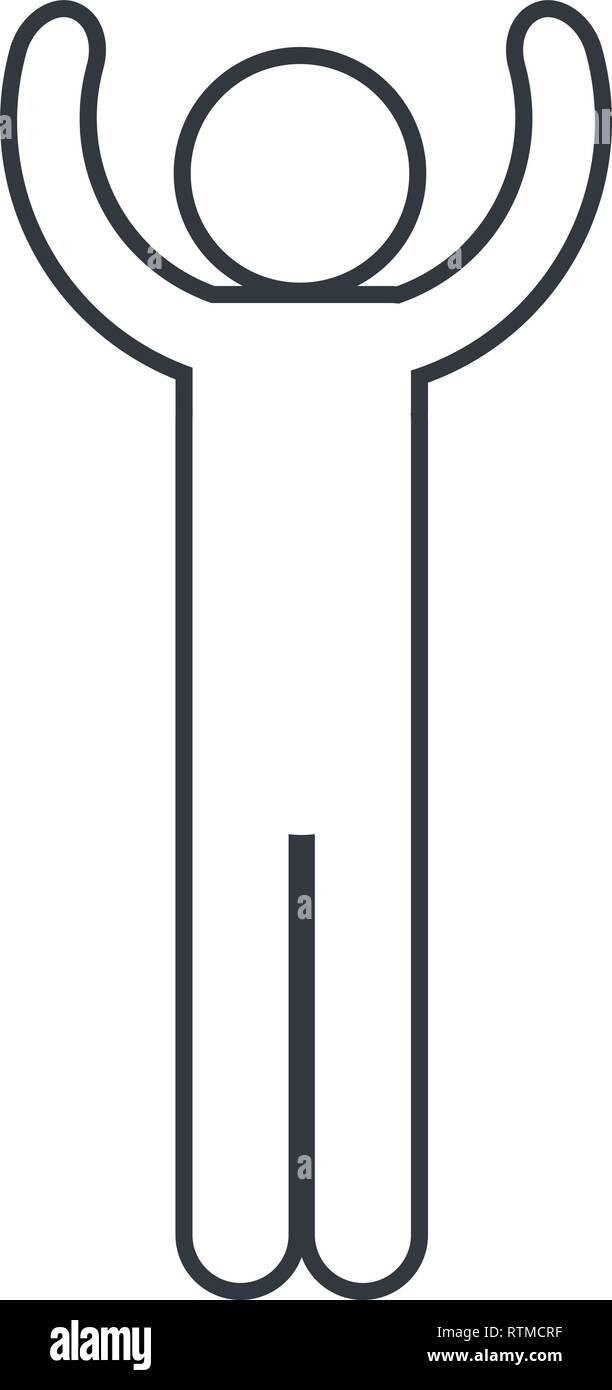 man pictogram cartoon Stock Vector Image & Art - Alamy