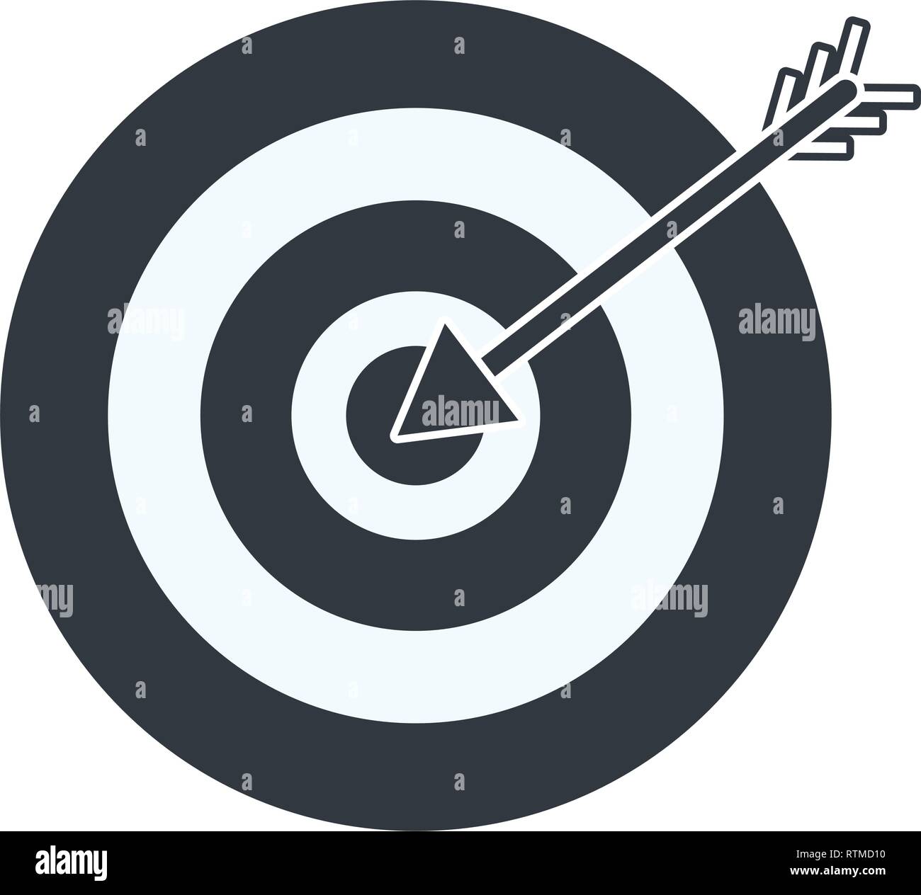 shooting target cartoon Stock Vector Image & Art - Alamy