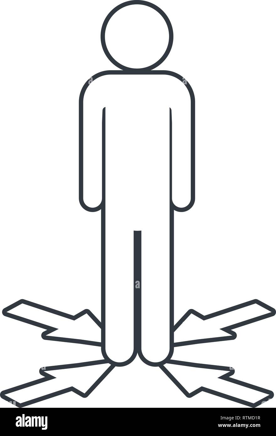 man pictogram cartoon Stock Vector Image & Art - Alamy