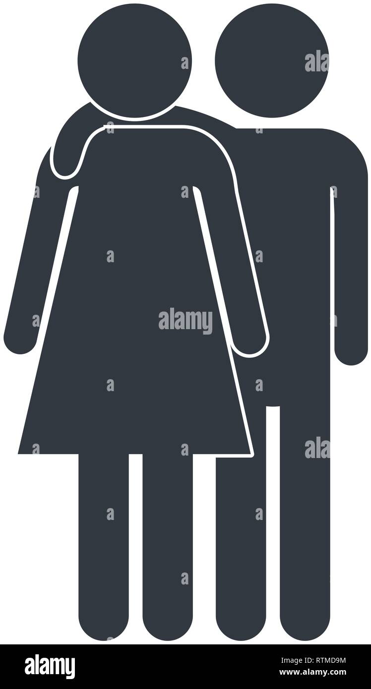 family pictogram cartoon Stock Vector Image & Art - Alamy