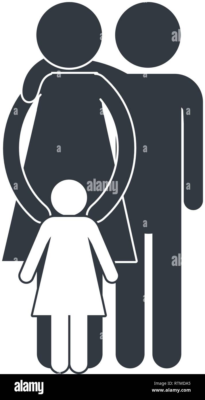 Family support black father Stock Vector Images - Alamy