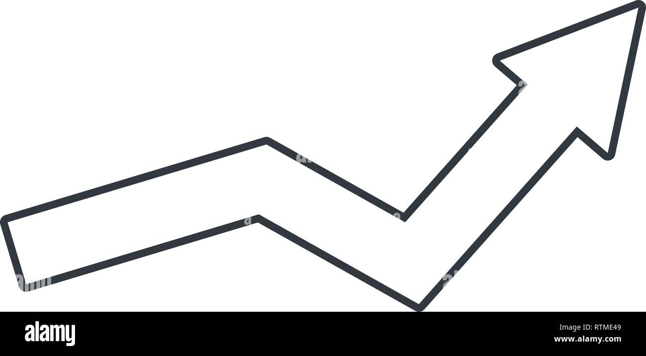 success arrow cartoon Stock Vector Image & Art - Alamy