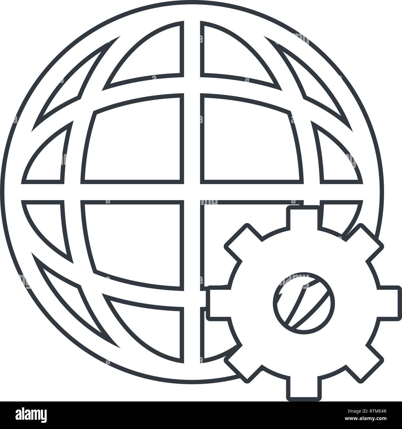 technology web icon cartoon Stock Vector Image & Art - Alamy