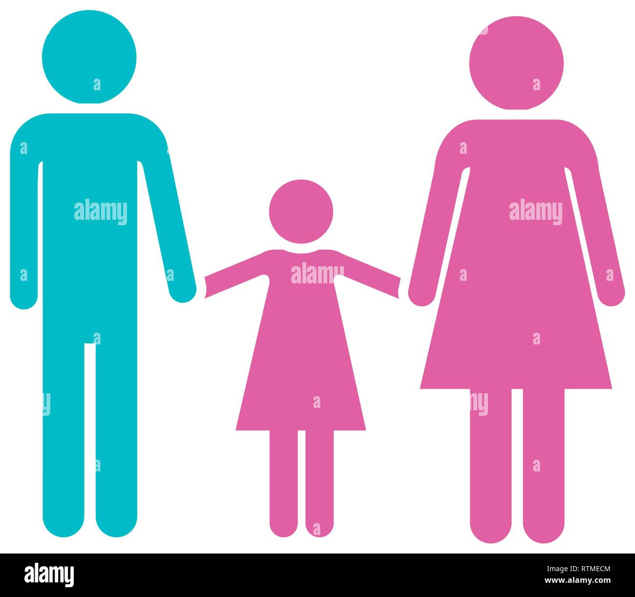 family pictogram cartoon Stock Vector Image & Art - Alamy