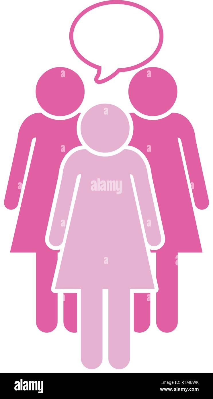 women pictogram cartoon Stock Vector Image & Art - Alamy