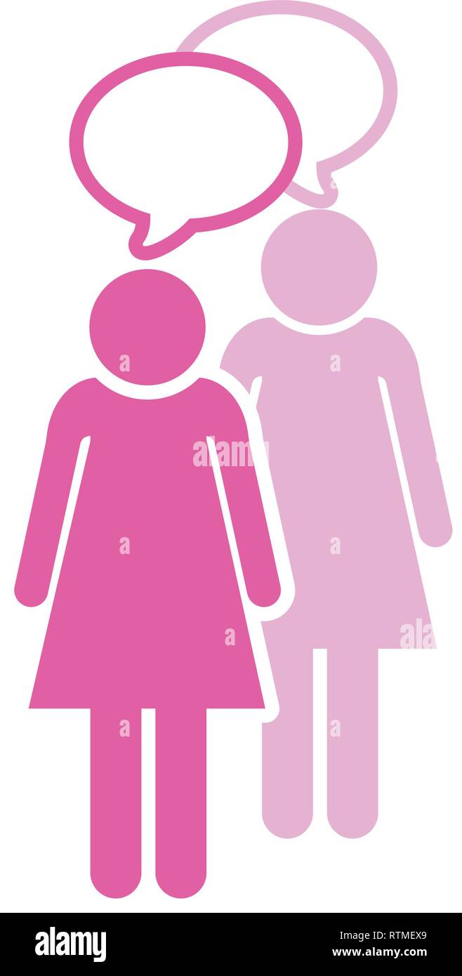 women pictogram cartoon Stock Vector Image & Art - Alamy