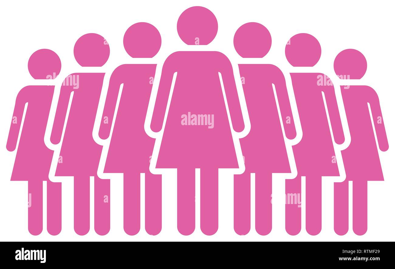 women pictogram cartoon Stock Vector Image & Art - Alamy