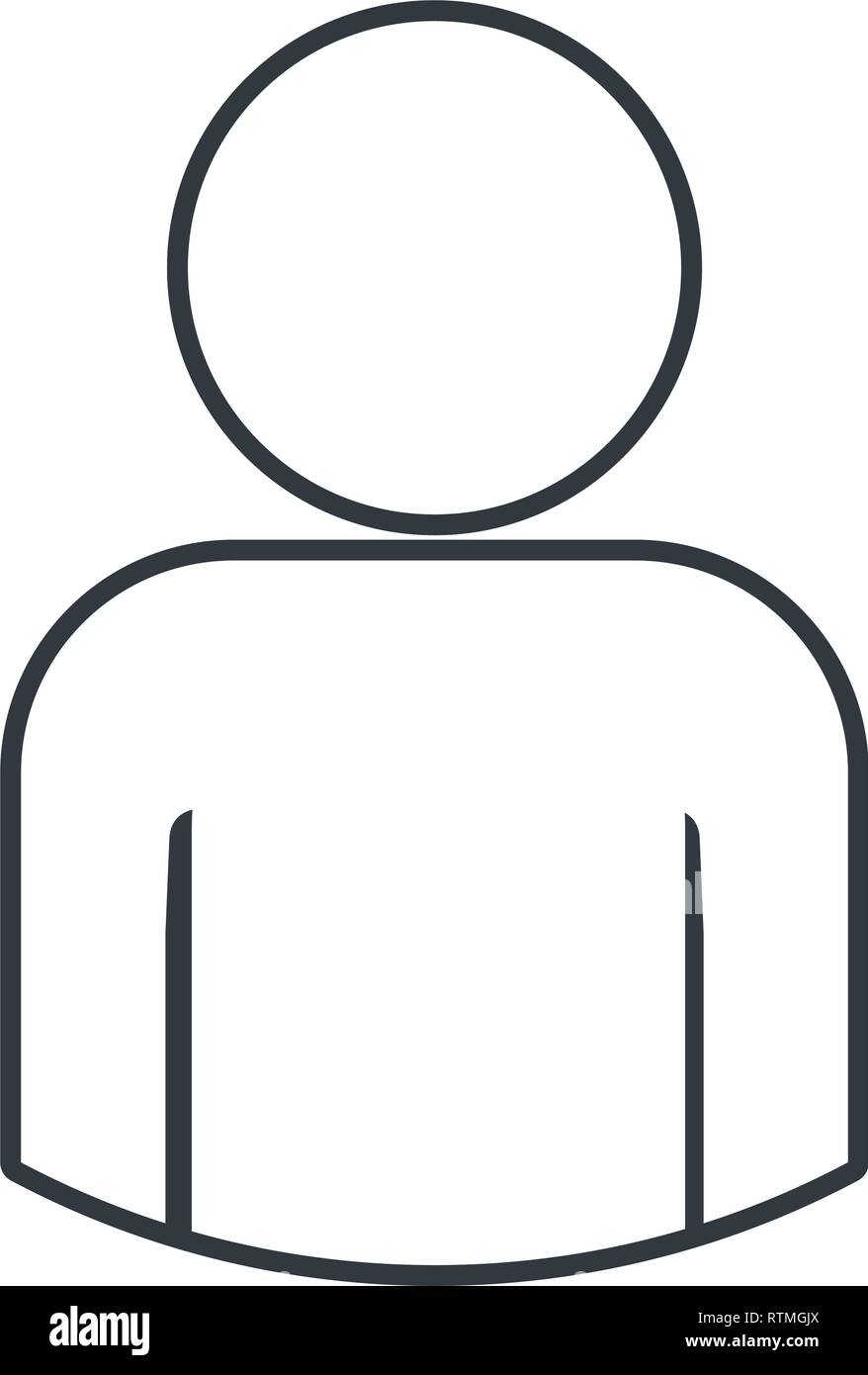 man pictogram cartoon Stock Vector Image & Art - Alamy