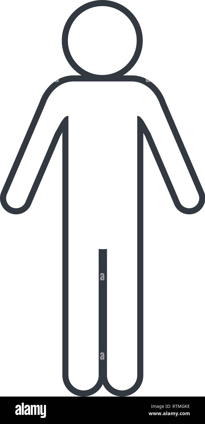 man pictogram cartoon Stock Vector Image & Art - Alamy