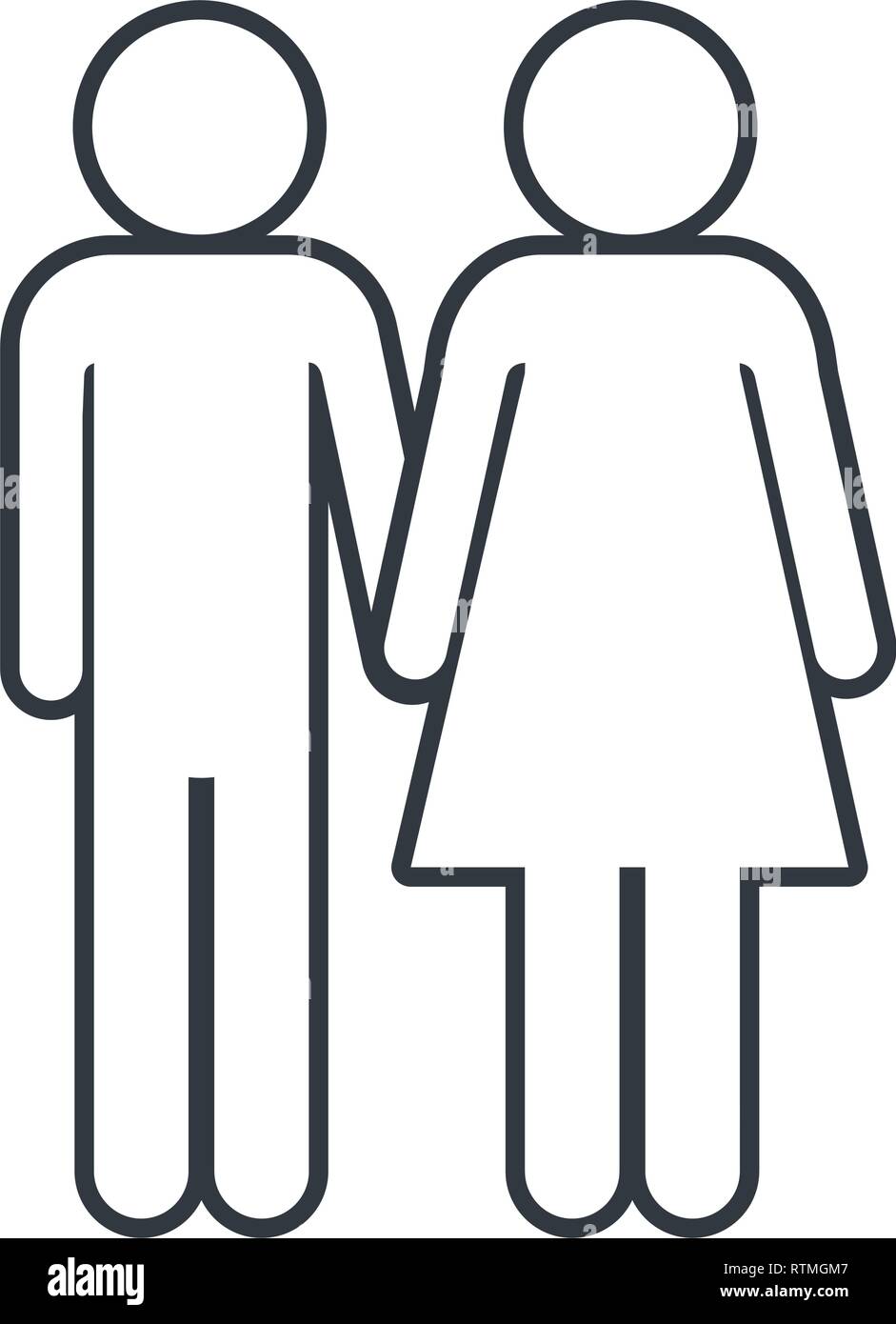 family pictogram cartoon Stock Vector Image & Art - Alamy