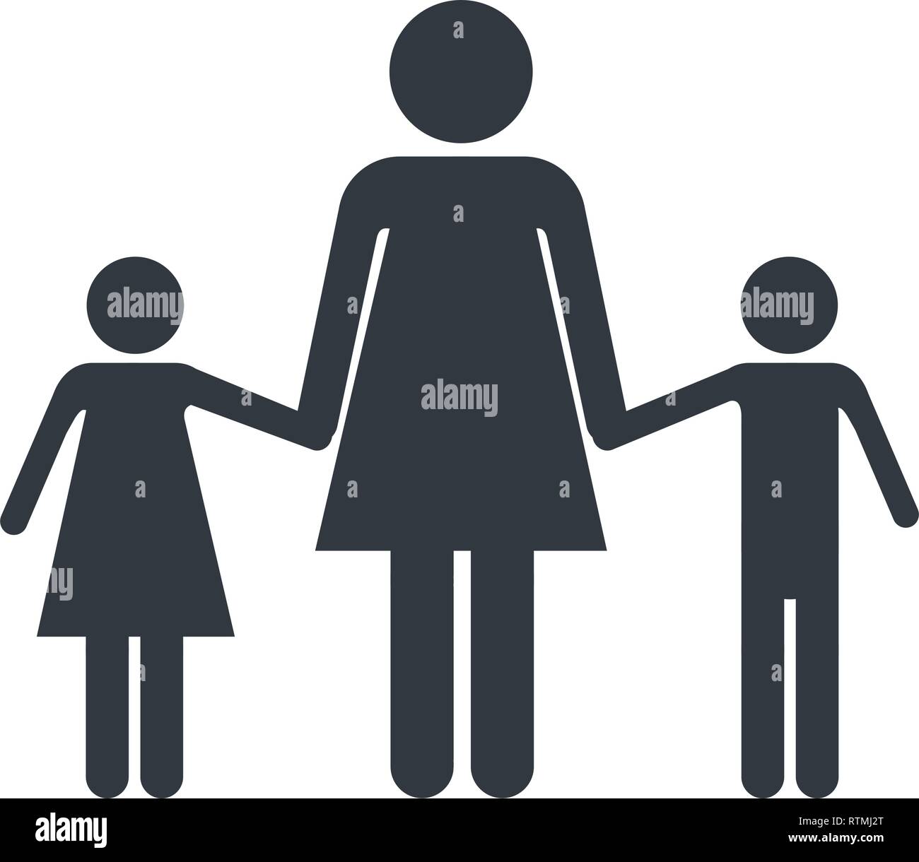 family pictogram cartoon Stock Vector Image & Art - Alamy