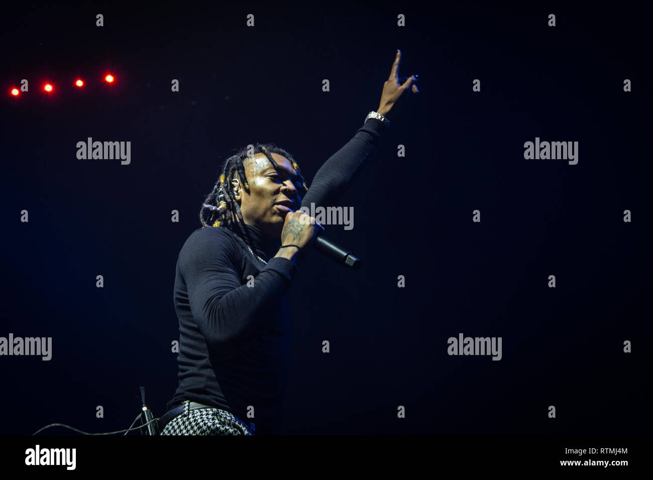 Tyla Yaweh live at Manchester Arena feb 2019 Stock Photo - Alamy
