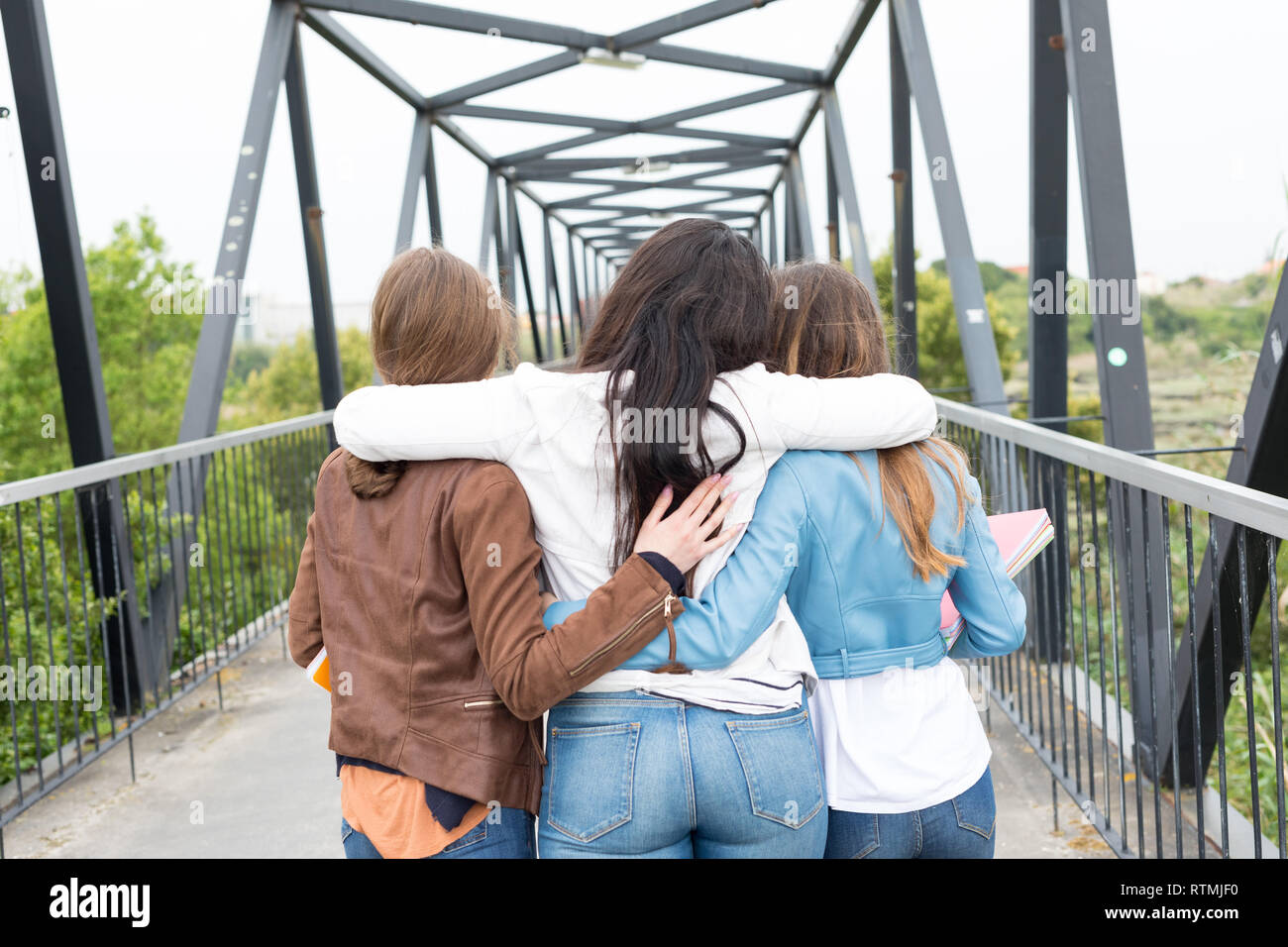 Group multi ethnic young students at the university campus Stock Photo ...
