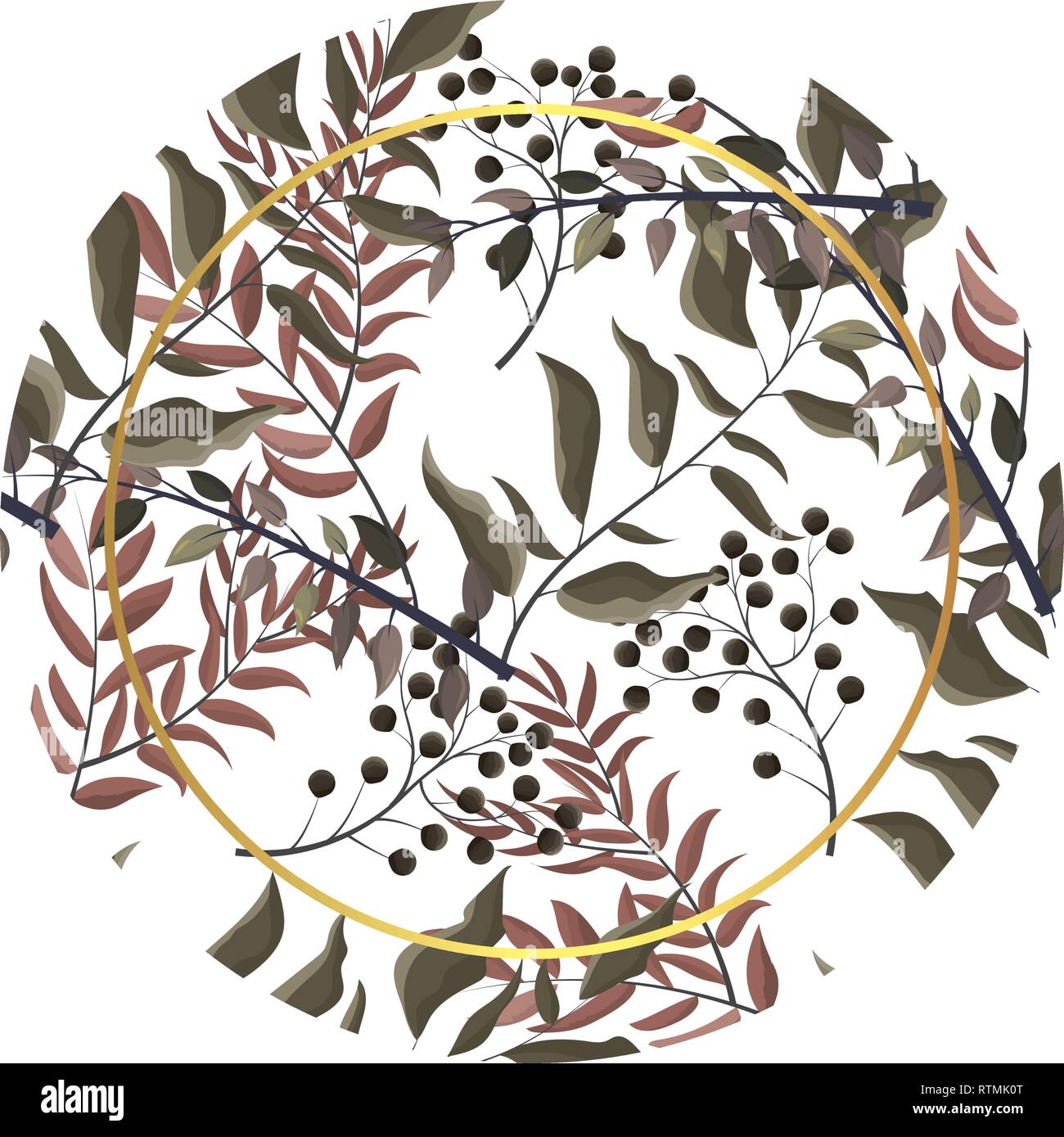 Spring floral frame Stock Vector Image & Art - Alamy