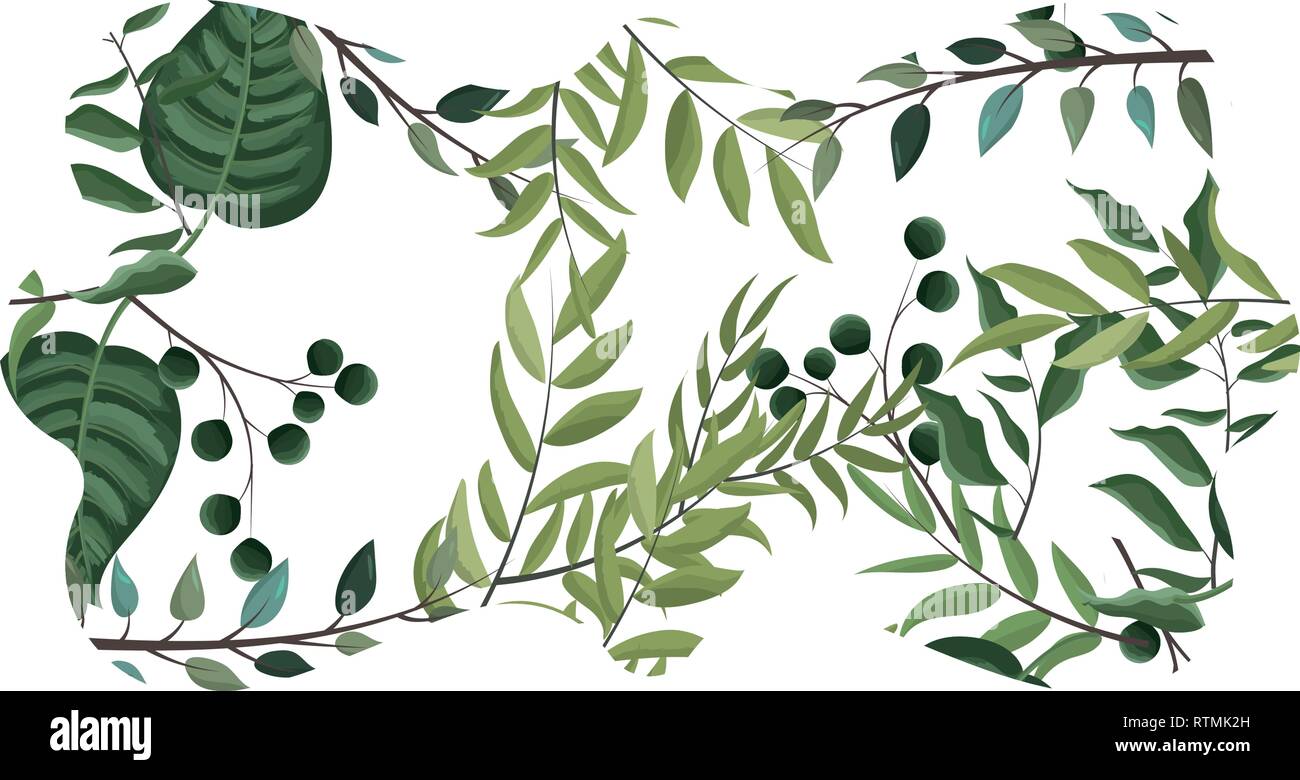 Spring floral frame Stock Vector Image & Art - Alamy