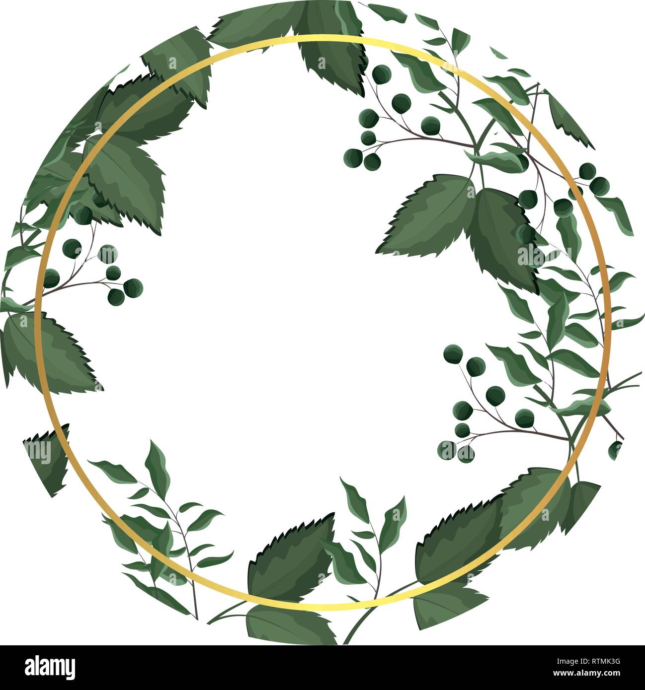 Spring floral frame Stock Vector Image & Art - Alamy