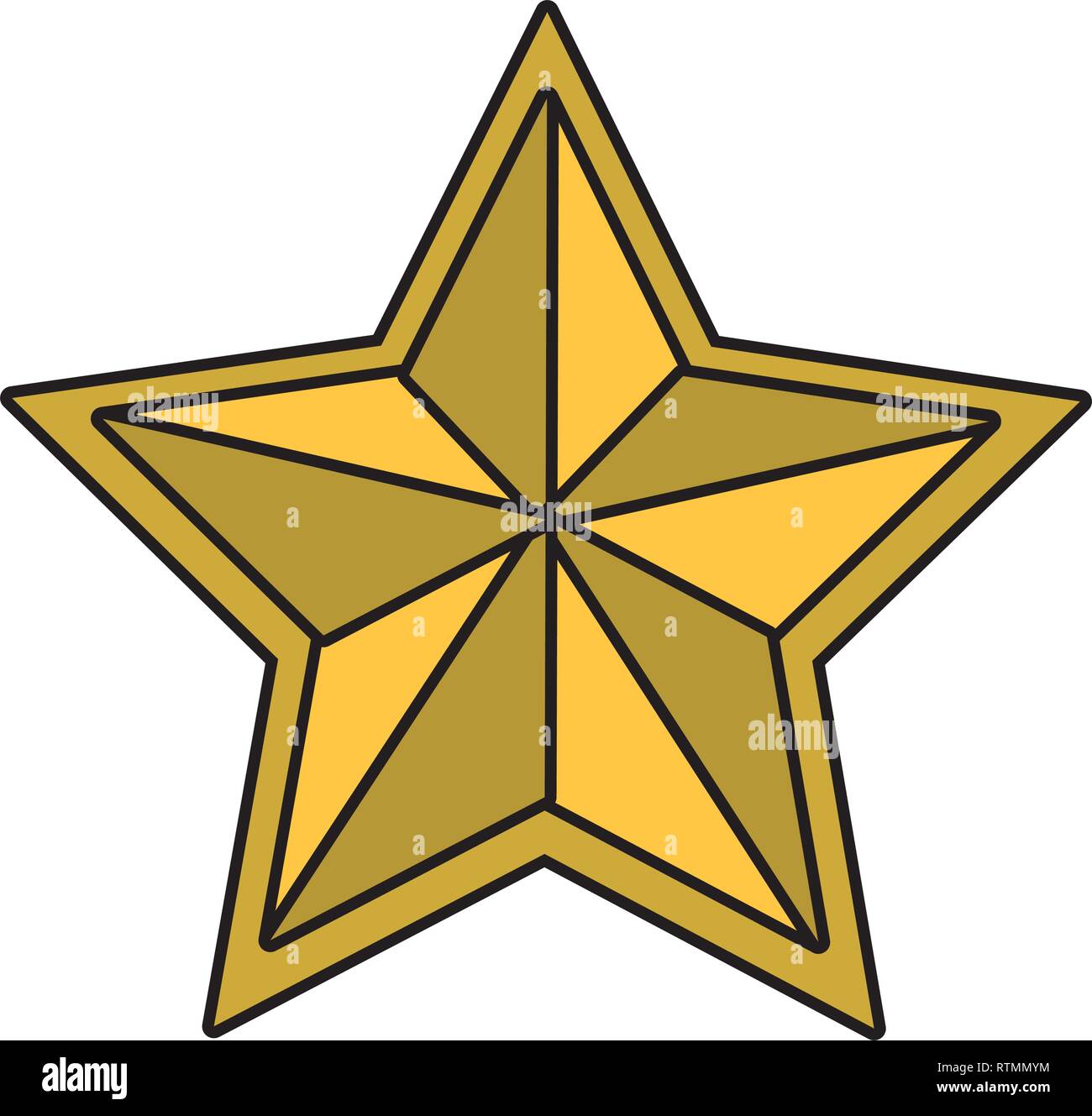 Stars award symbol isolated Stock Vector Image & Art - Alamy