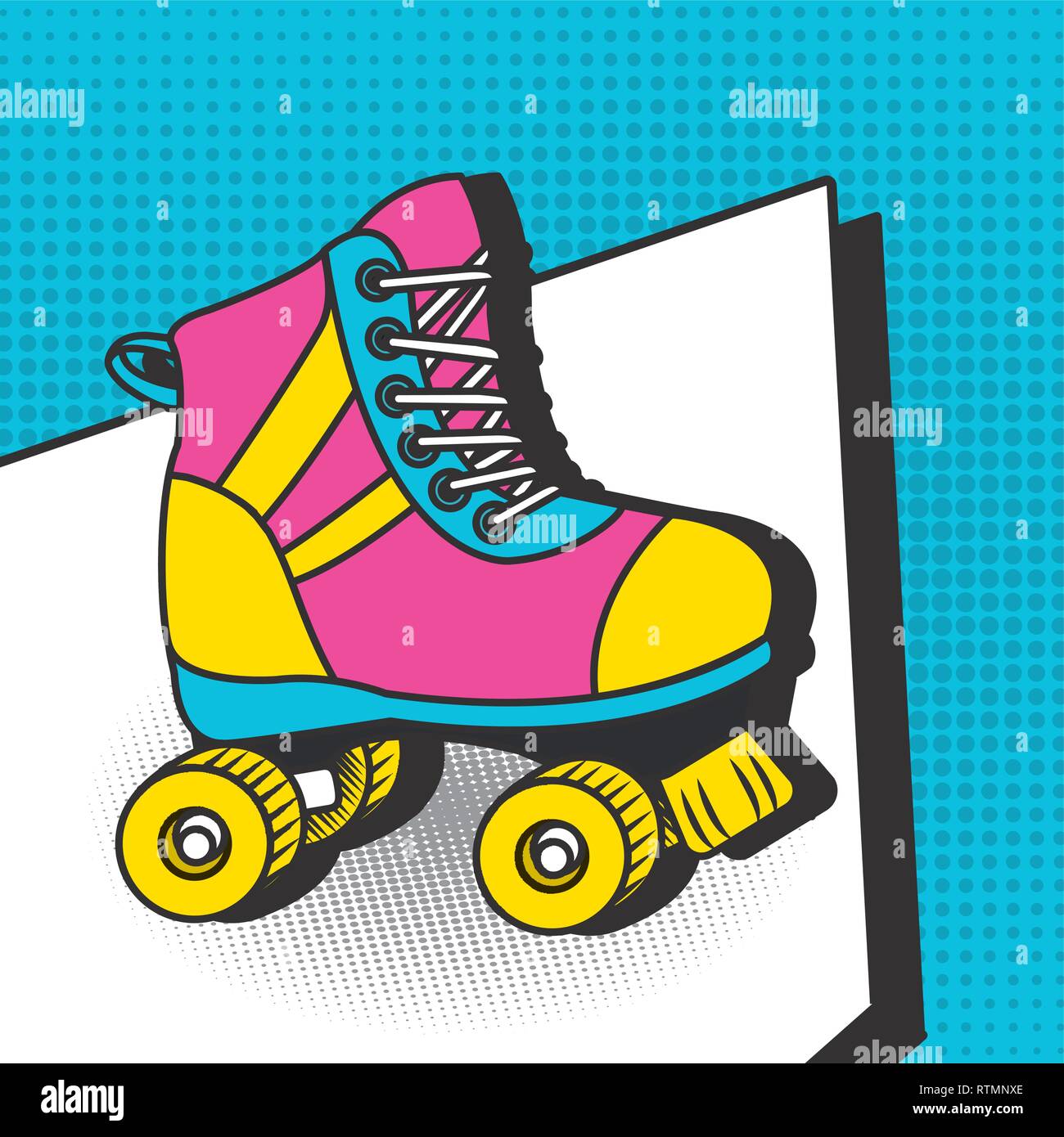 Pop art colorful cartoons Stock Vector Image & Art - Alamy