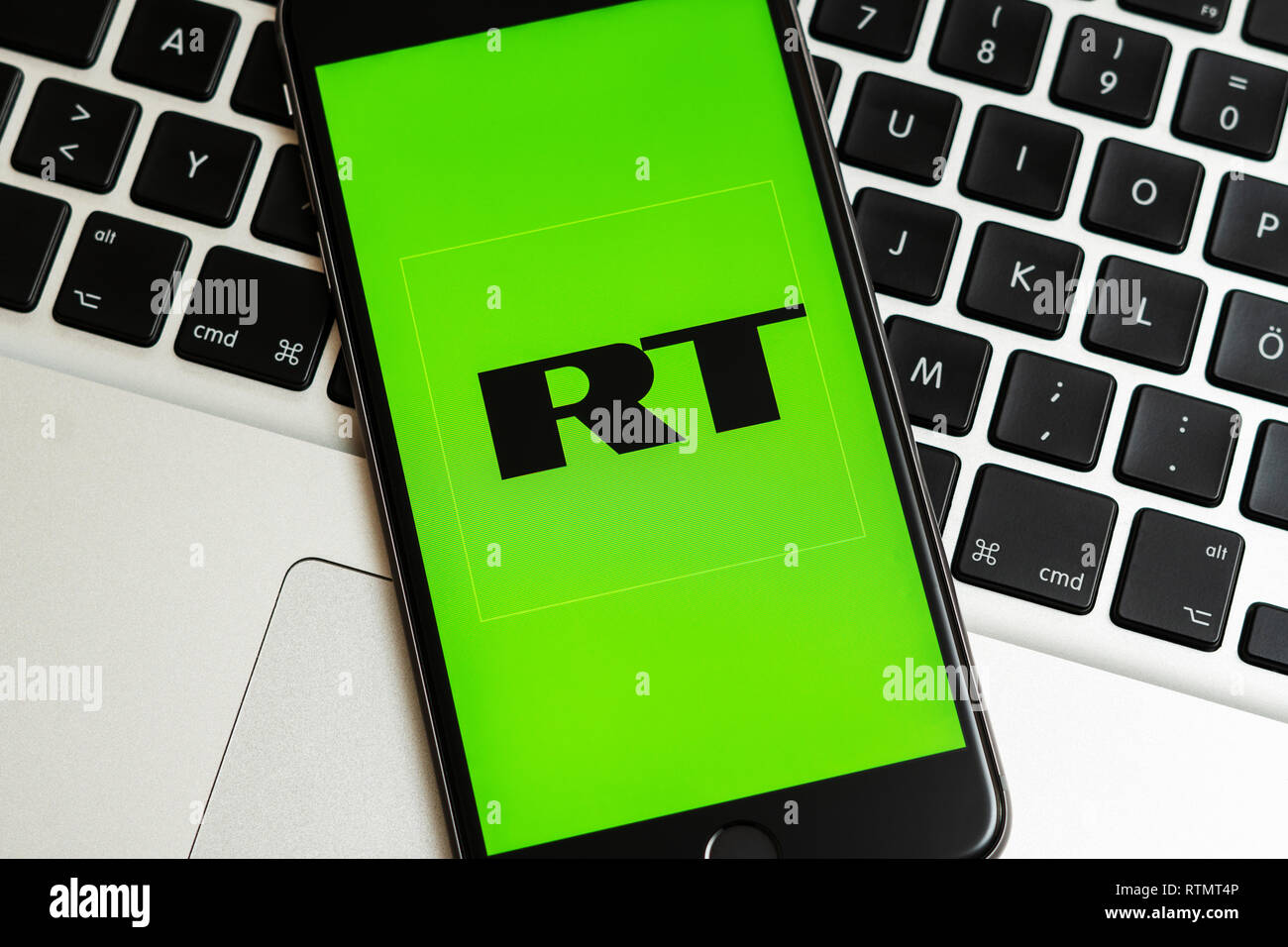 Russia today logo hi-res stock photography and images - Alamy