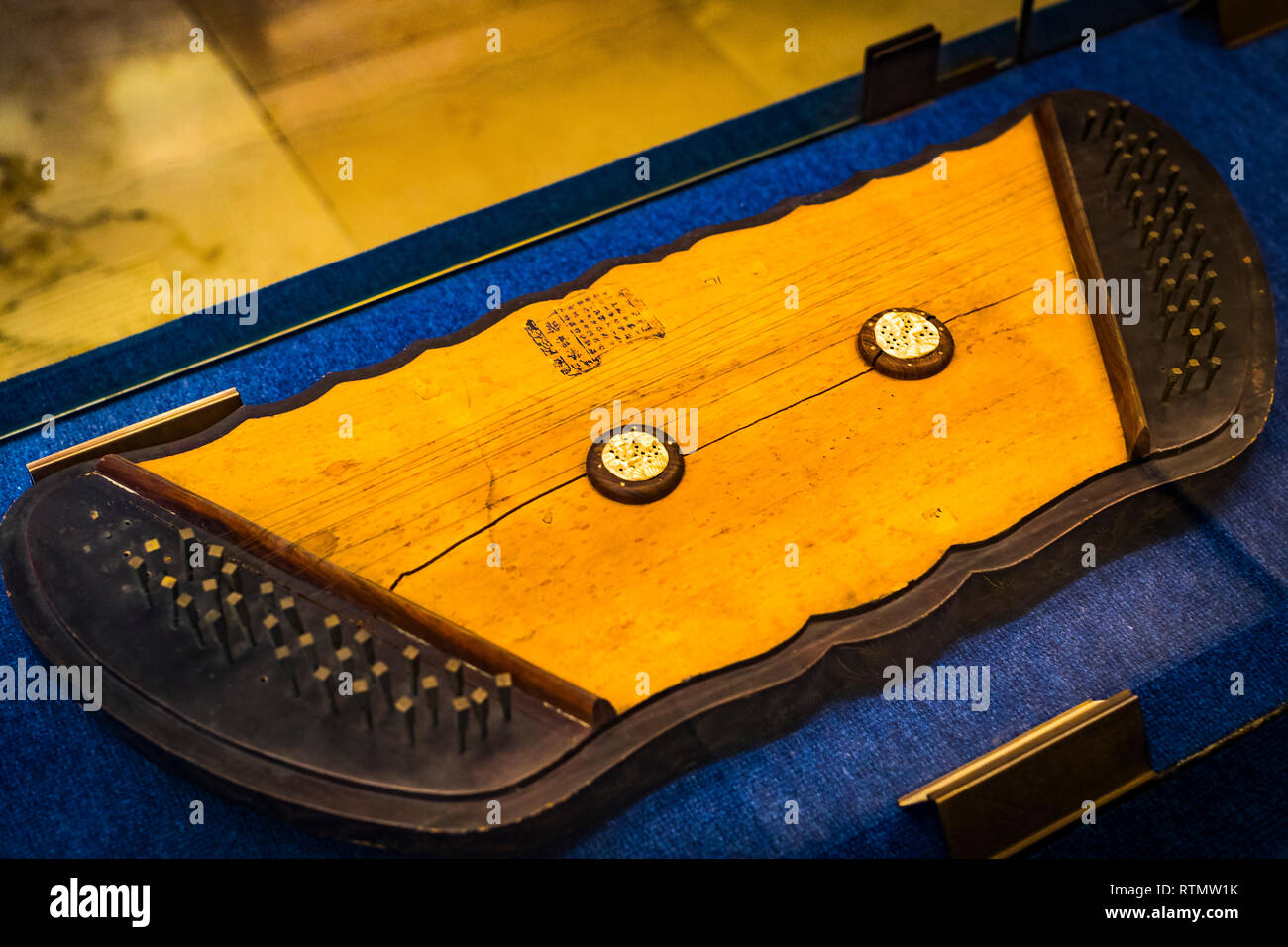 6 JUNE 2018, MILAN, ITALY: Exhibition of musical instruments of Milan ...