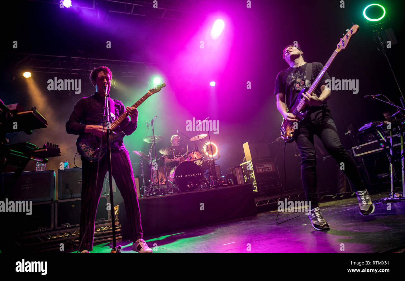 The Wombats perform a sold out show at the O2 Academy in Bournemouth ...