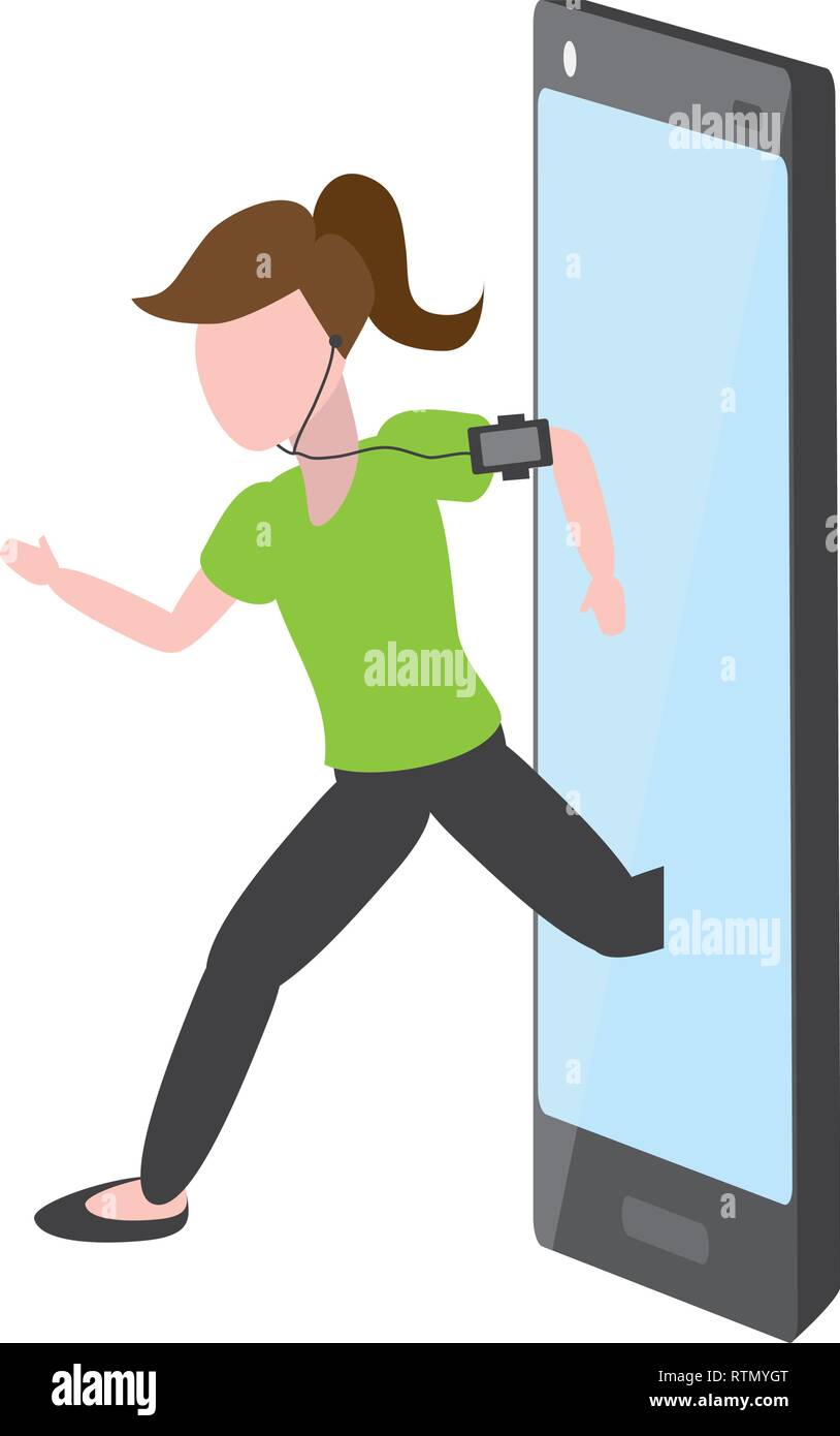 people tech device Stock Vector Image & Art - Alamy