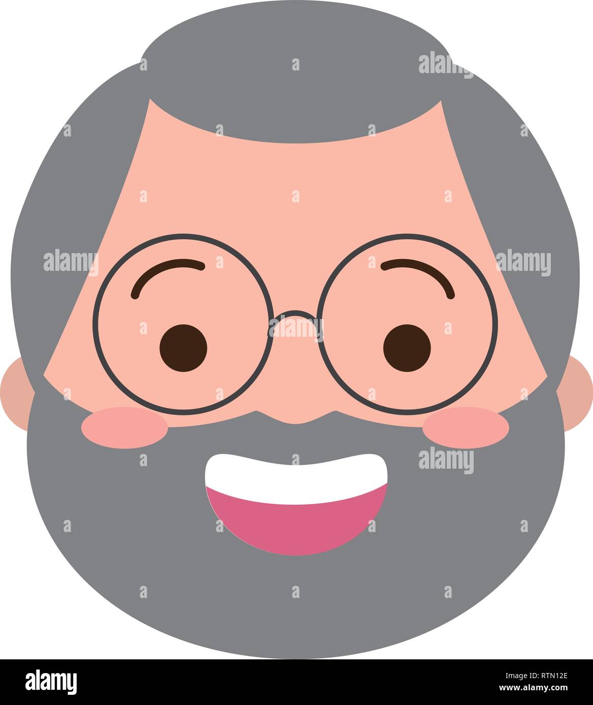 smiling man face Stock Vector Image & Art - Alamy