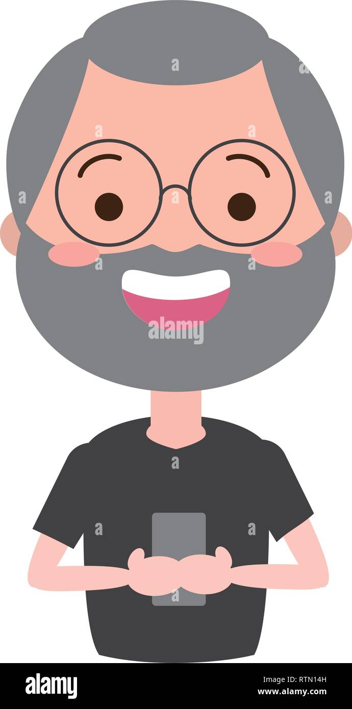 Elderly tech Stock Vector Images - Alamy