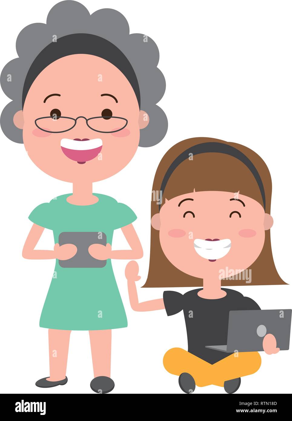 Businessperson tech Stock Vector Images - Alamy