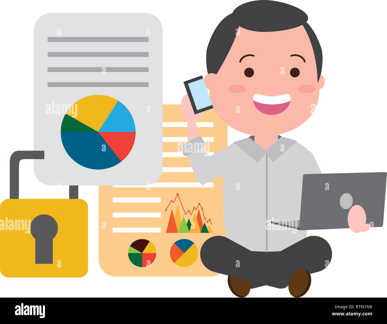people big data Stock Vector Image & Art - Alamy