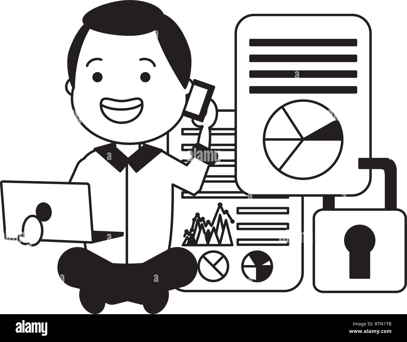 people big data Stock Vector Image & Art - Alamy