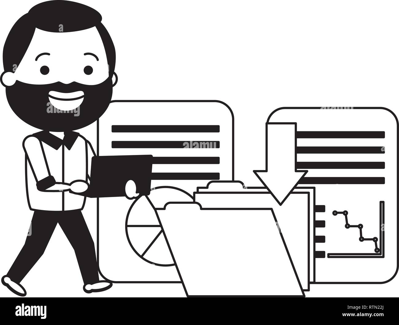 people big data Stock Vector Image & Art - Alamy