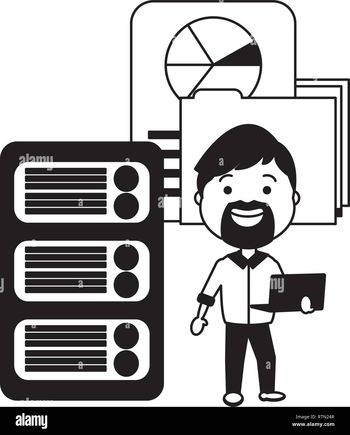 people big data Stock Vector Image & Art - Alamy