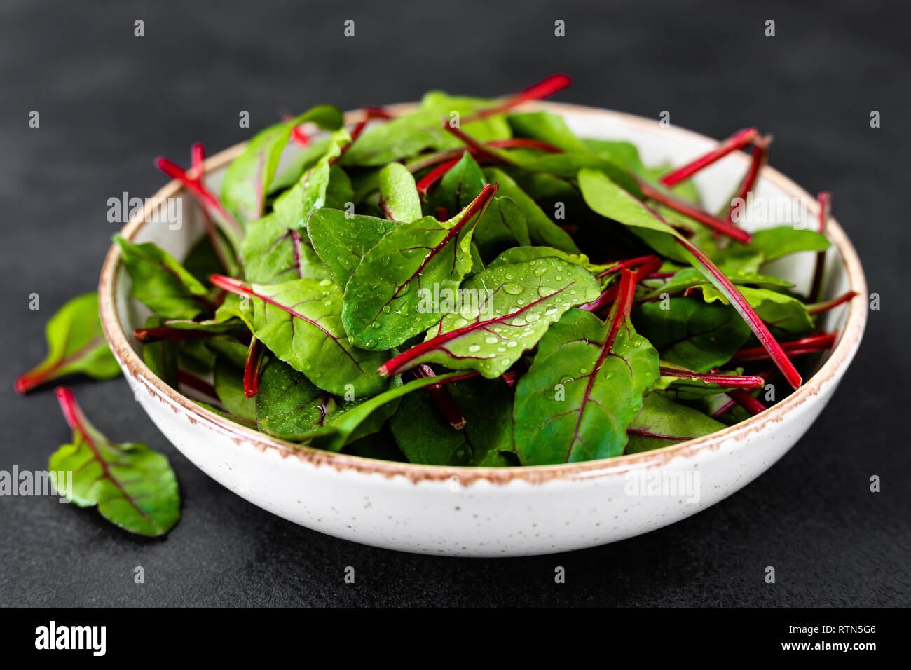Baby swiss chard hi-res stock photography and images - Alamy
